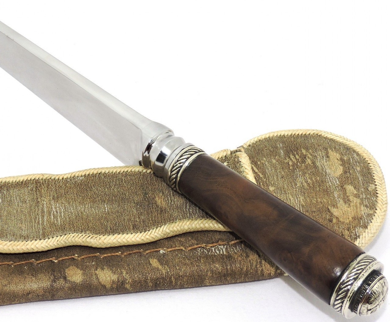 Kit Churrasco Gaúcho: Faca, Chaira Lisa, Bainha Lonca Cavalo 10 Pol ...