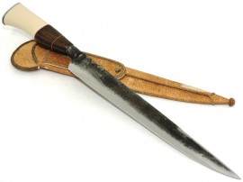 Faca Chalaf Abate Kosher, Aço Alemão - Lâm. 28 cm. - Xiru das Facas