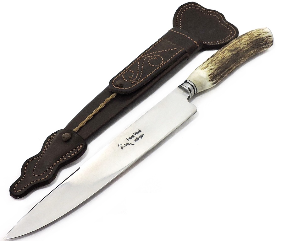 Faca Solingen Franz Wenk, Aço Carbono 1075 - Lâm 20 cm. - Xiru das Facas